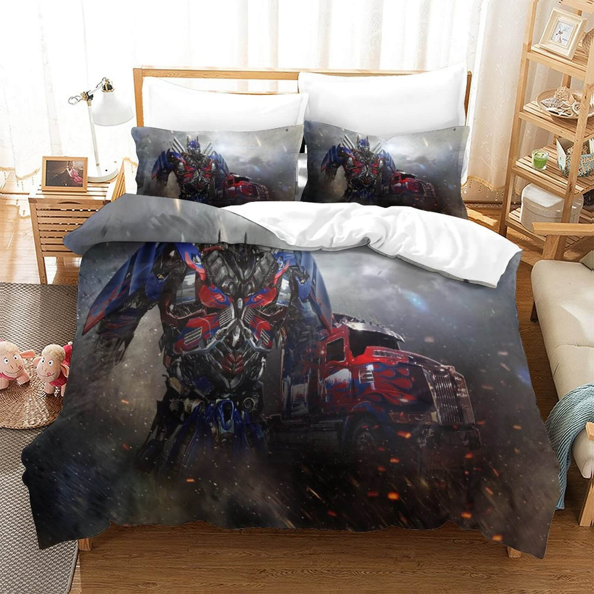 Optimus Prime Bedding Set Quilt Duvet Cover Without Filler – ebuycosuk