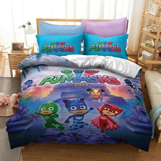 PJ Masks Bedding Set Quilt Cover Without Filler – ebuycosuk