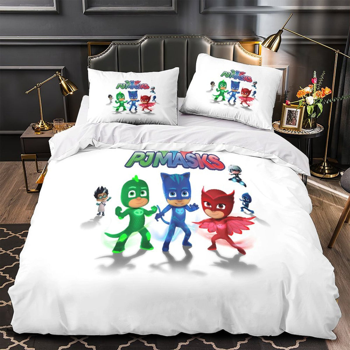 PJ Masks Duvet Cover Kids Bedding Set Without Filler – ebuycosuk
