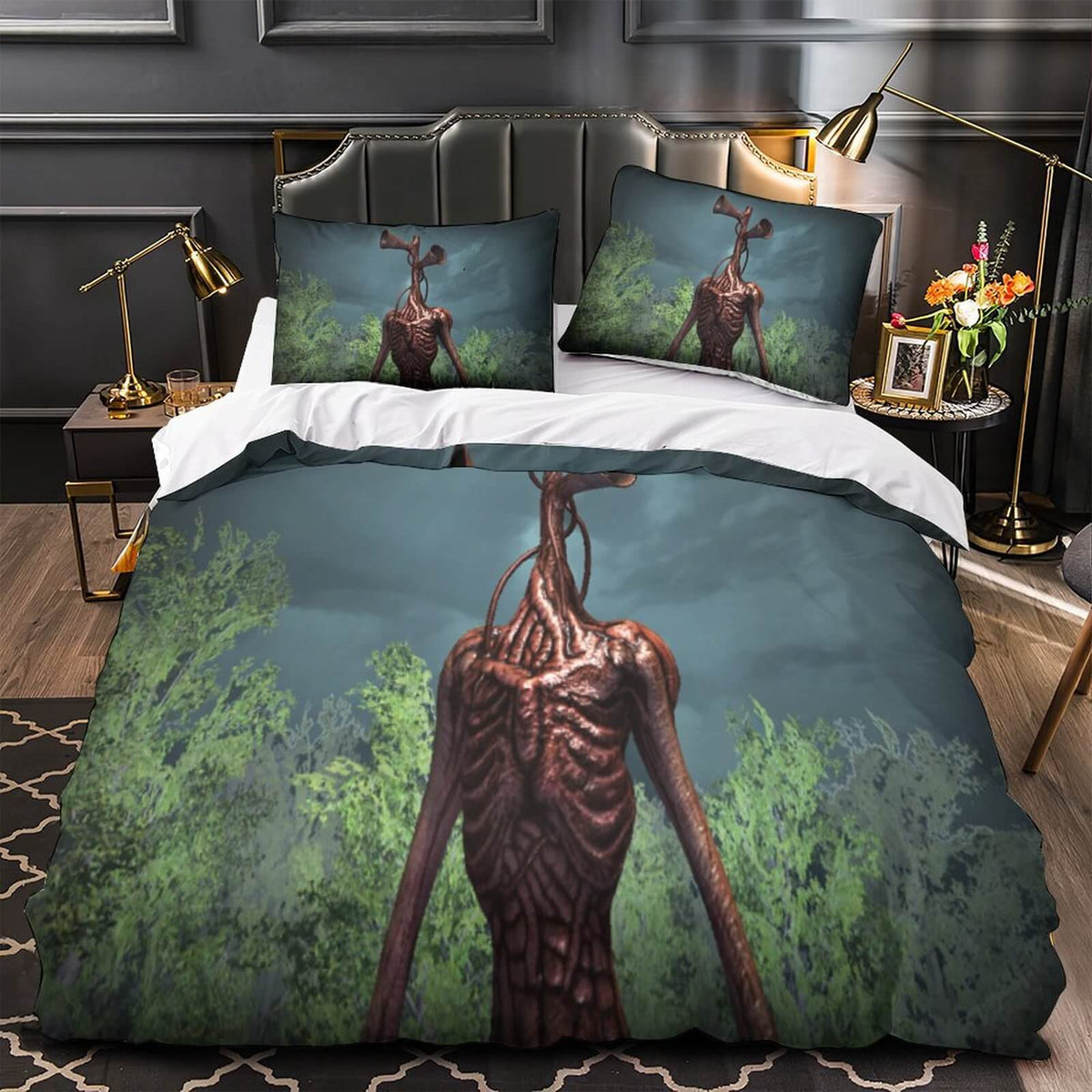Siren Head Bedding Set Quilt Duvet Cover Without Filler – ebuycosuk