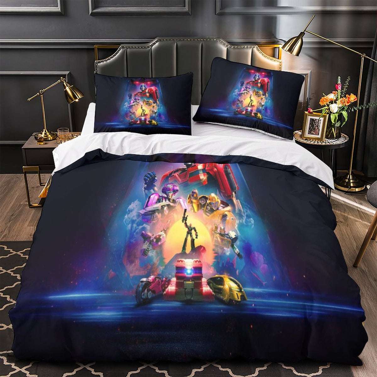 Transformers One Bedding Set Pattern Quilt Cover Without Filler – ebuycosuk
