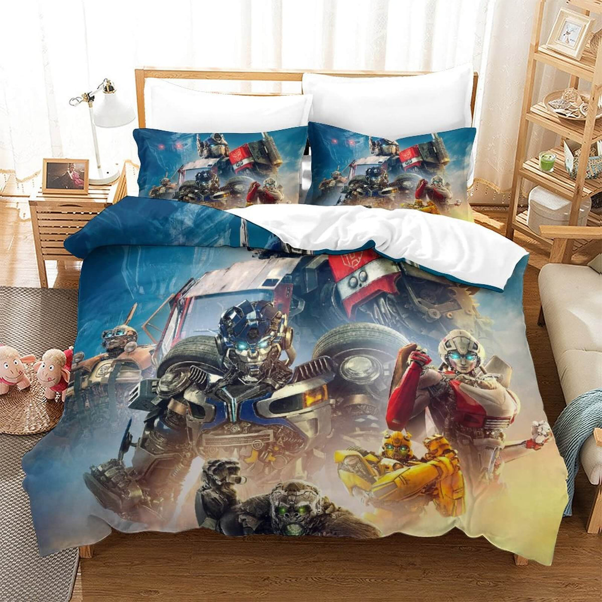Transformers Rise of the Beasts Bedding Set Quilt Duvet Cover – ebuycosuk