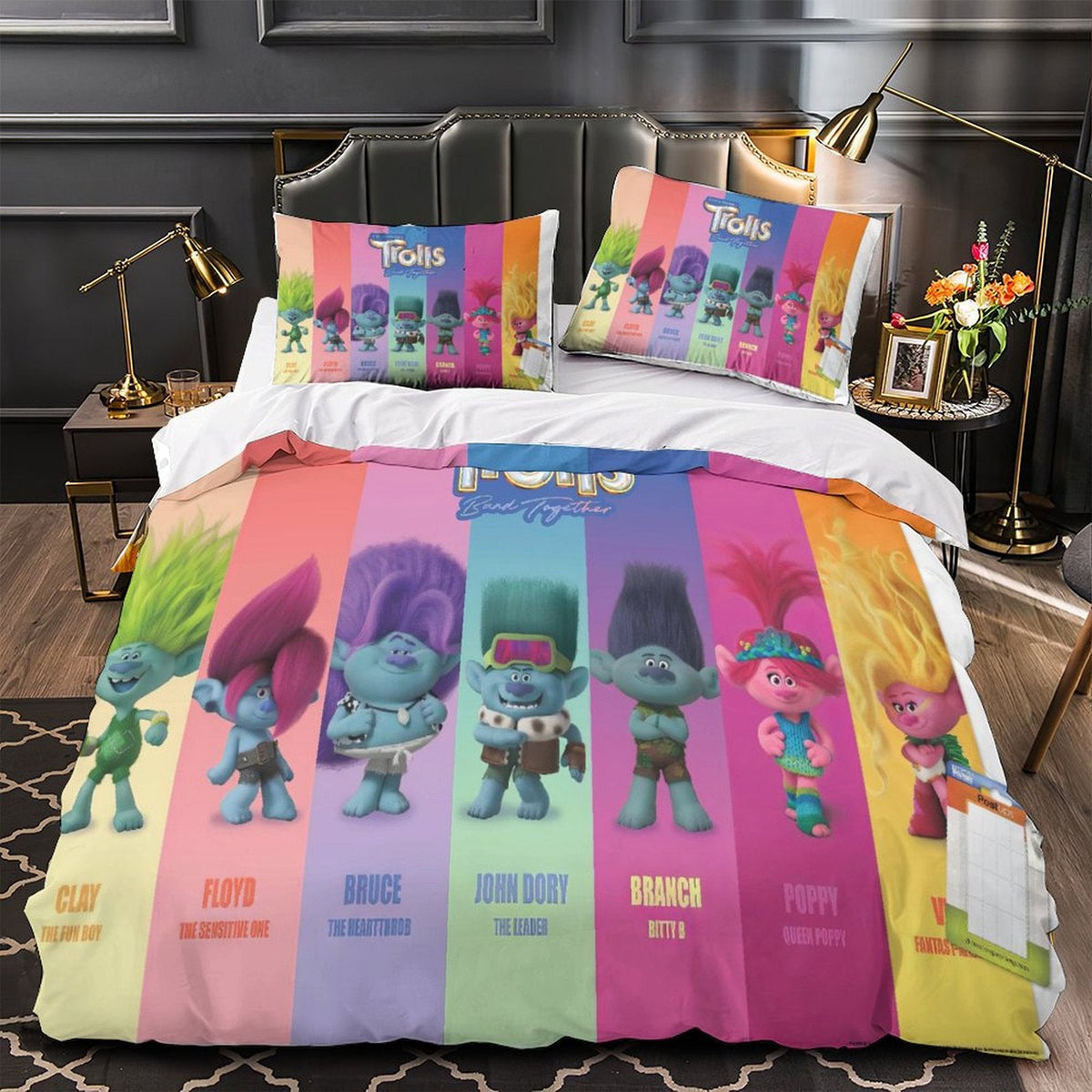 Trolls Adventure Bedding Set Kids Duvet Cover – ebuycosuk