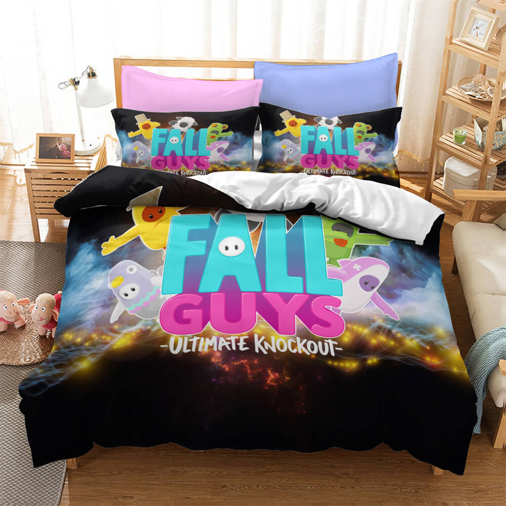 Fall Guys Ultimate Knockout Bedding Set Quilt Cover – ebuycosuk
