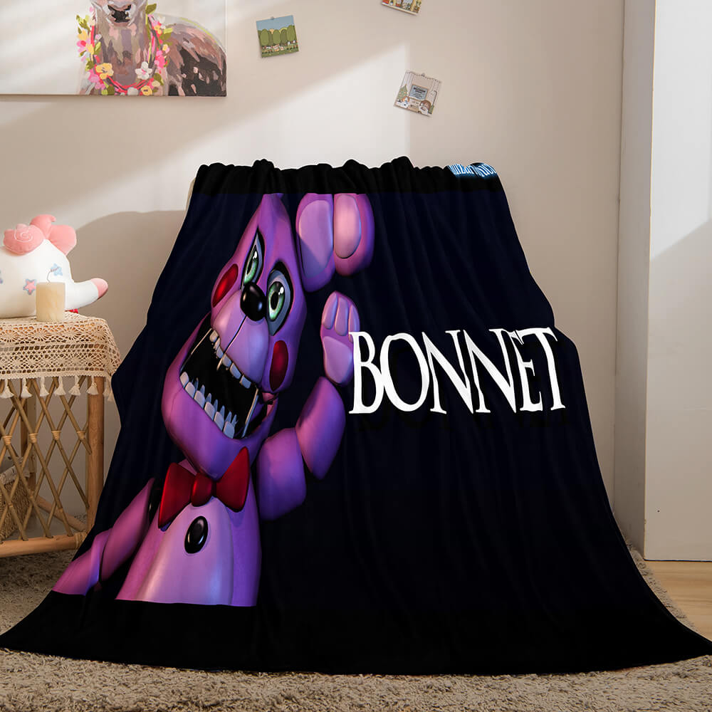 Five Nights at Freddy's Flannel Fleece Blanket Dunelm Bedding Blanket ...