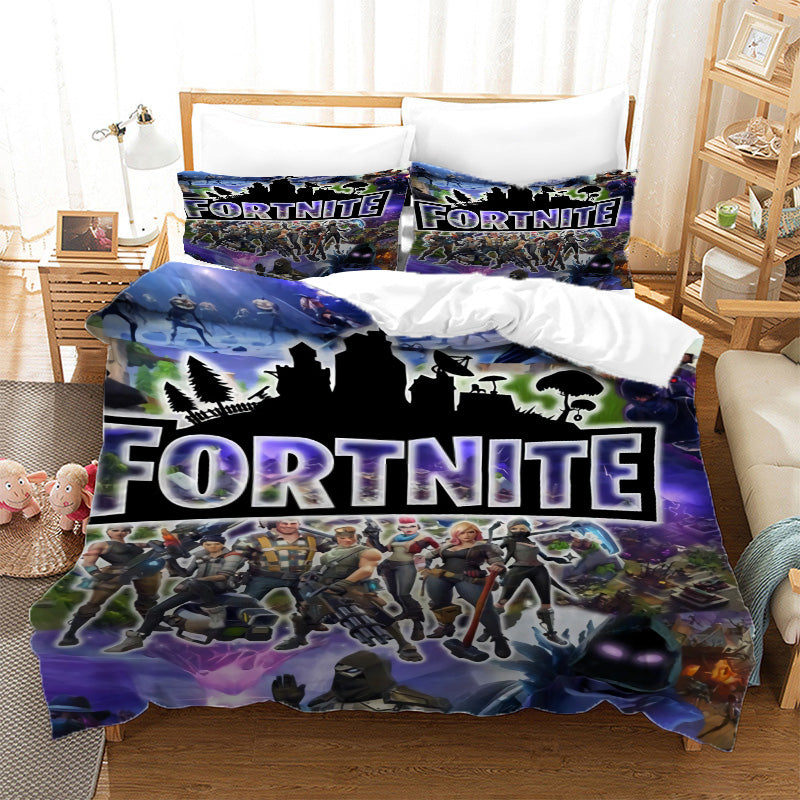 Fortnite Pattern Bedding Set Quilt Cover Without Filler – ebuycosuk