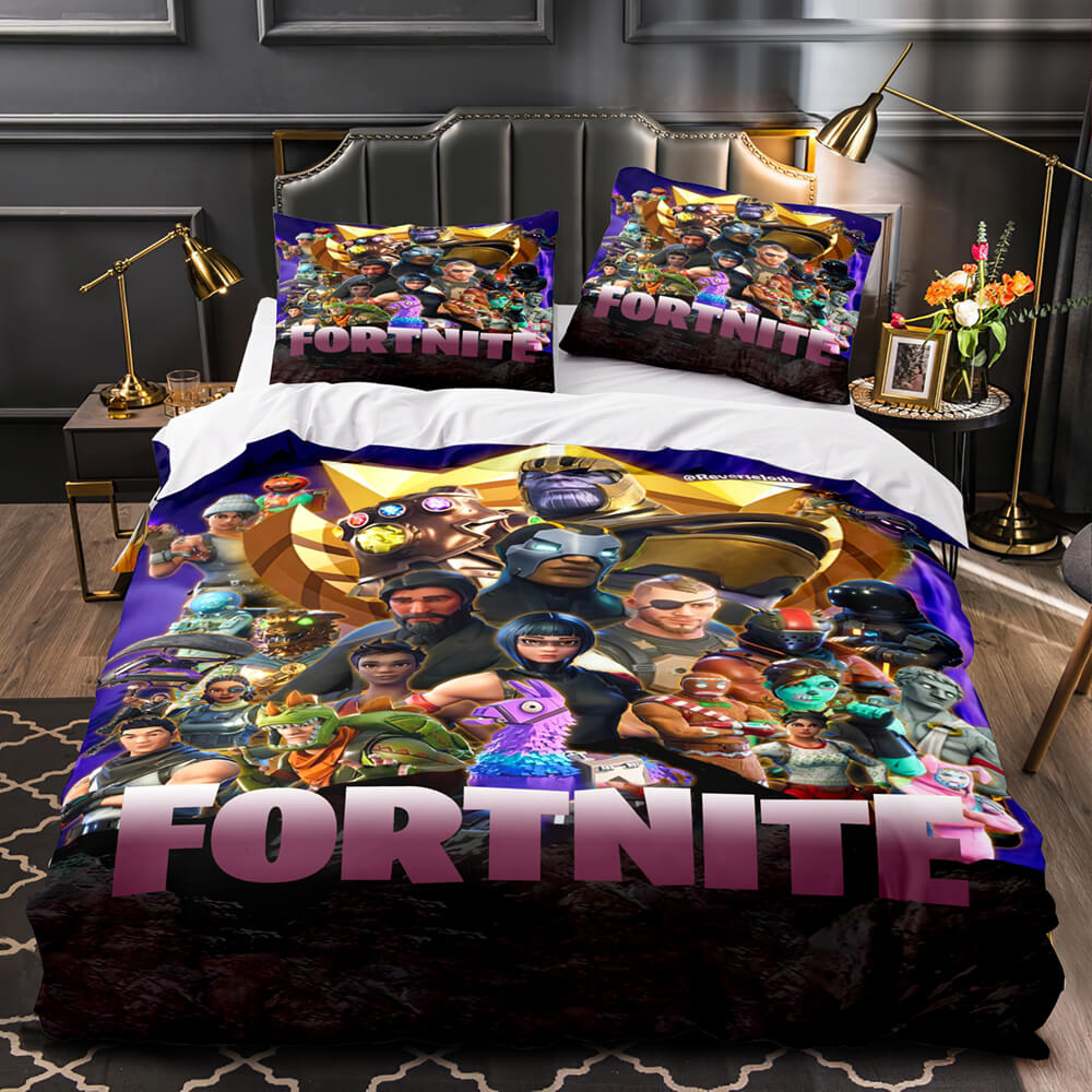 Fortnite Kids Bedding Set Cosplay Quilt Cover – ebuycosuk
