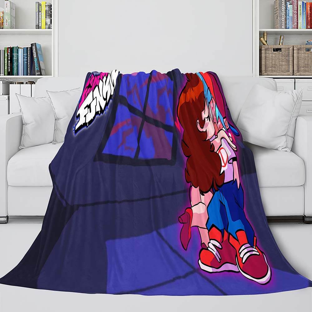 Friday Night Funkin Bedding Flannel Fleece Blanket – ebuycosuk