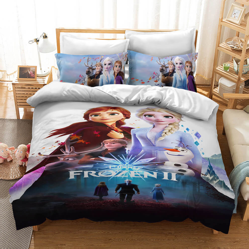 Frozen 2 Elsa Anna Bedding Set Quilt Covers – ebuycosuk