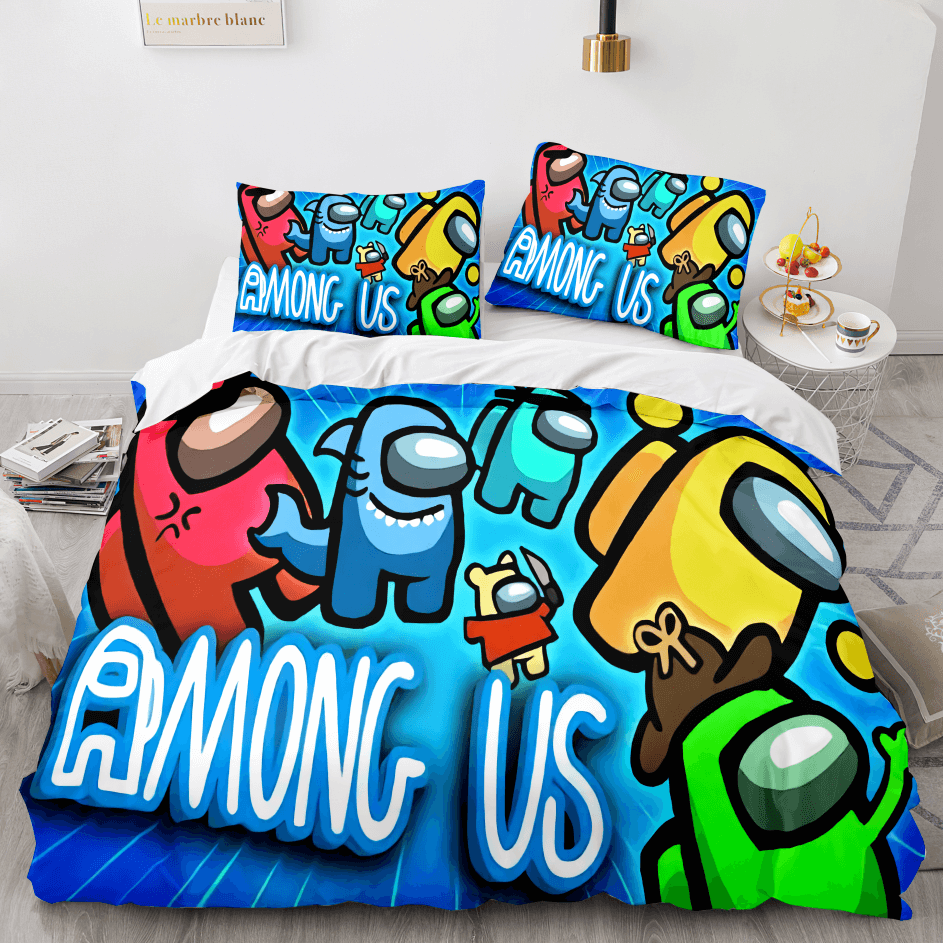 Game Among Us Cosplay Bedding Set Quilt Cover – ebuycosuk