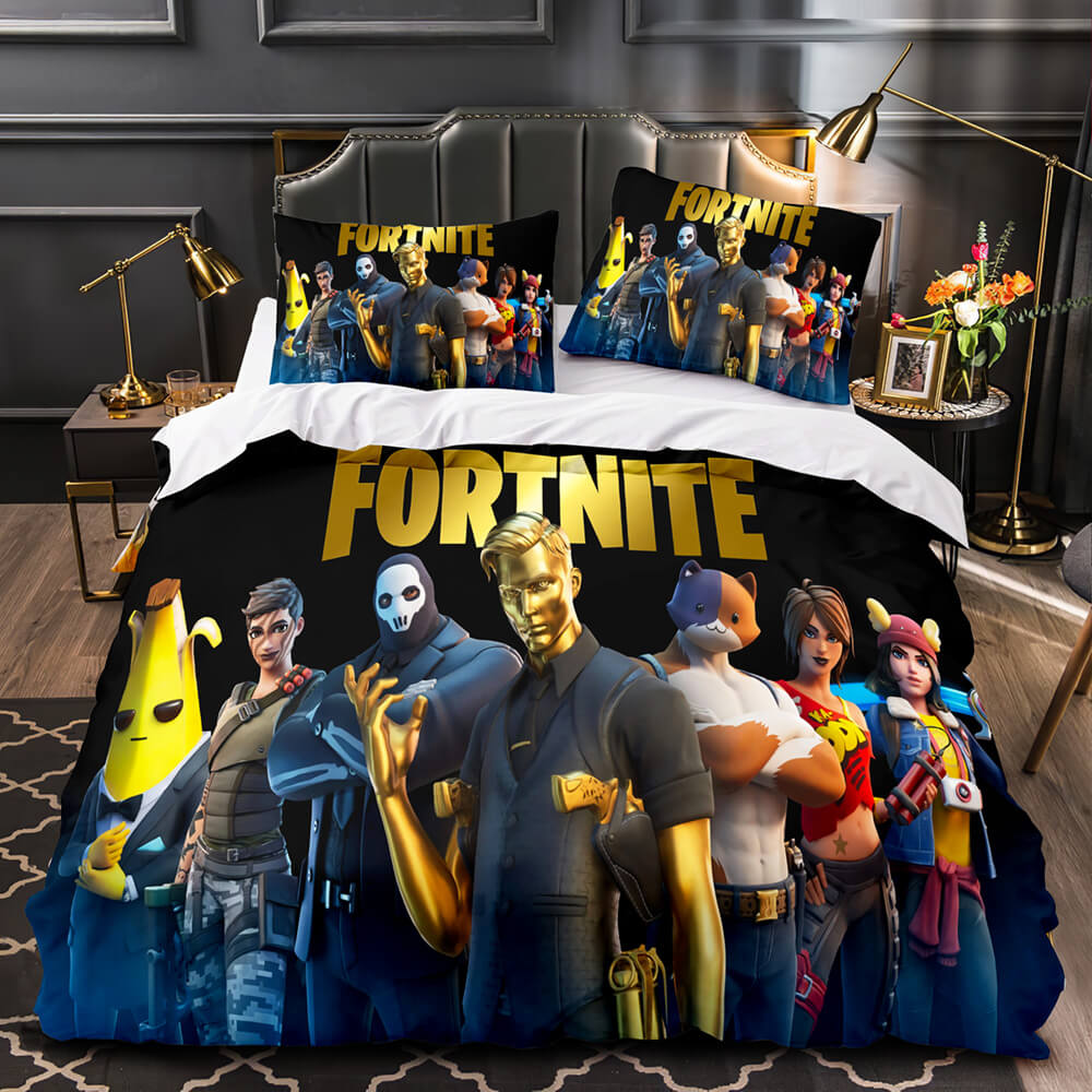 Game Fortnite Pattern Bedding Set Quilt Covers – ebuycosuk
