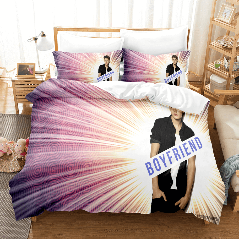 Justin Bieber Cosplay Bedding Set Quilt Covers Bed Sheets Sets – ebuycosuk