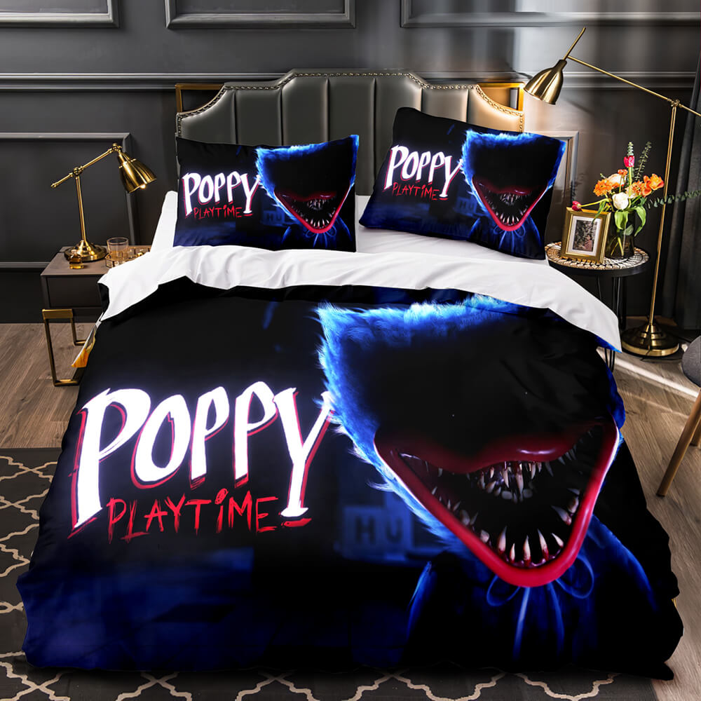 MOB Games Poppy Playtime Bedding Set Quilt Duvet Cover Bedding Sets ...