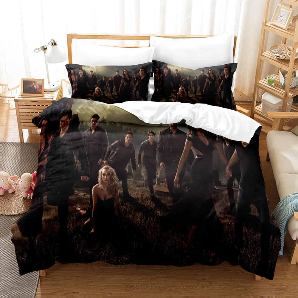 Movie Twilight The Vampire Diaries Cosplay Bedding Set Duvet Cover Set ...