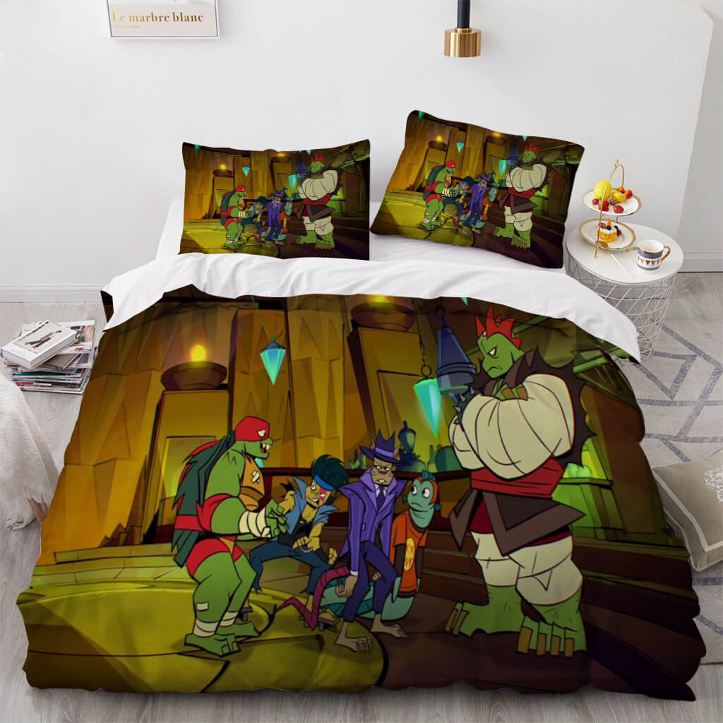 Rise of the Teenage Mutant Ninja Turtles Bedding Set Quilt Cover Witho ...