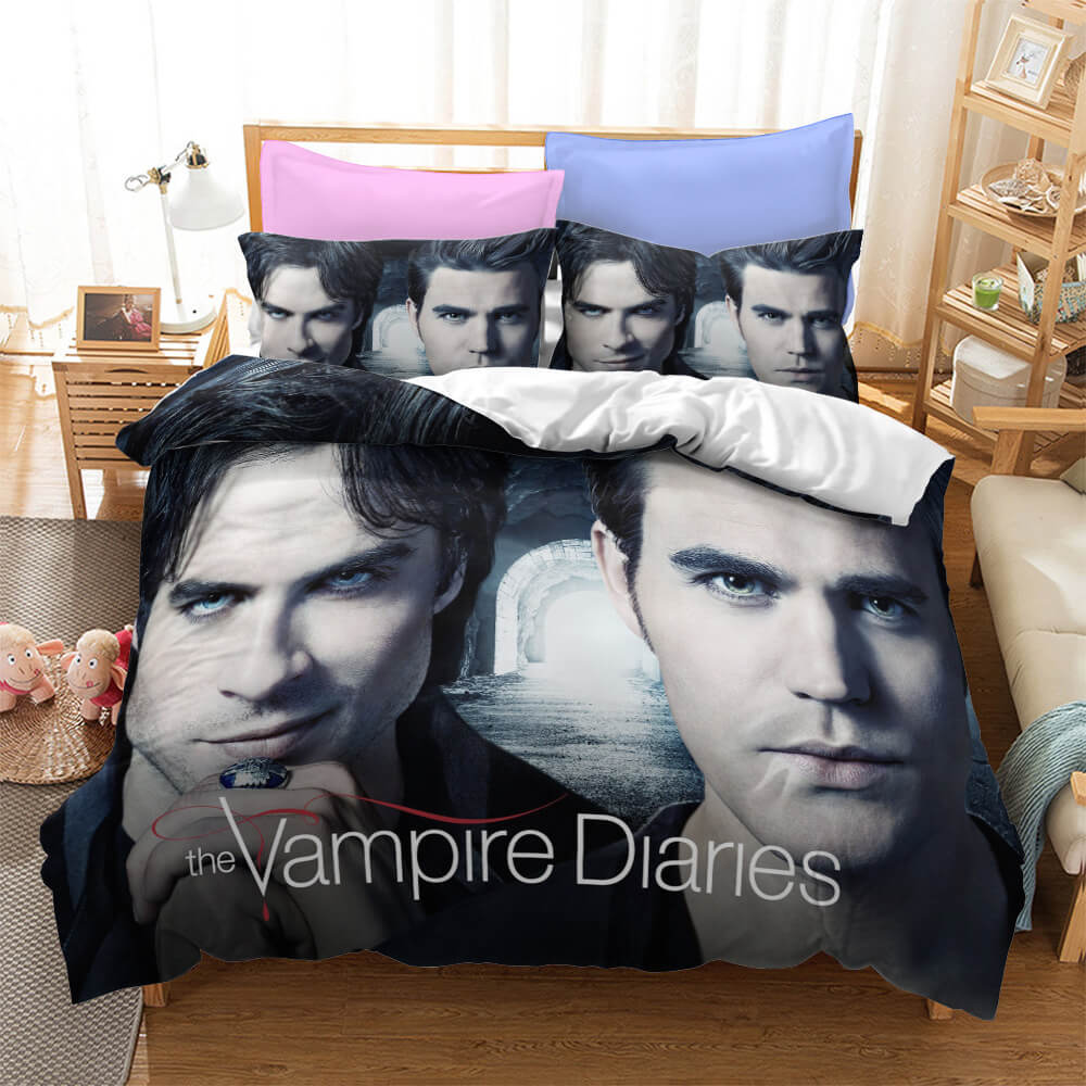 The Vampire Diaries Cosplay UK Bedding Set Duvet Quilt Covers Bed Sets ...