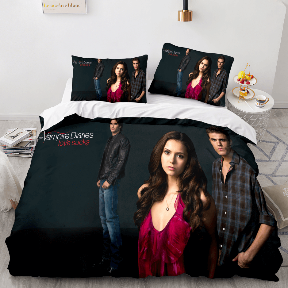 Twilight The Vampire Diaries Cosplay Bedding Set Duvet Covers Bed Sets ...