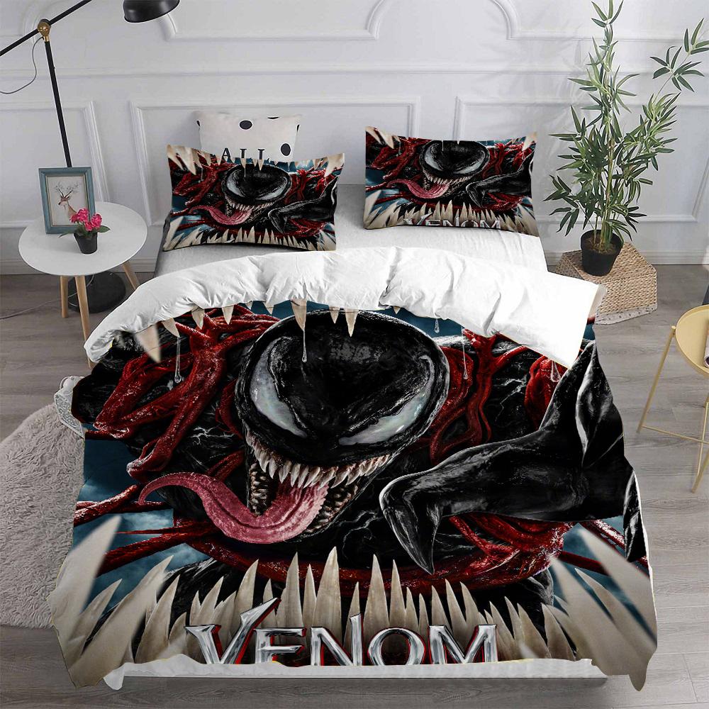 Venom 2 Let There Be Carnage Bedding Set Duvet Cover Bed Sets – ebuycosuk