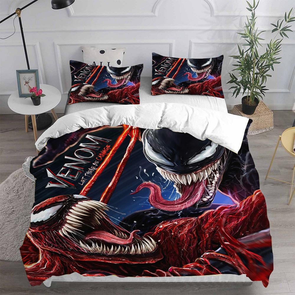 Venom 2 Let There Be Carnage Bedding Set Duvet Cover Bed Sets – ebuycosuk